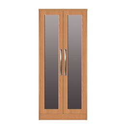Evoke Double Wardrobe, 2 Perspex Panels