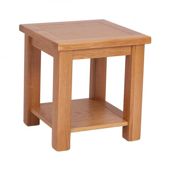 Portland Oak Small Lamp Table | Barons Contract Furniture